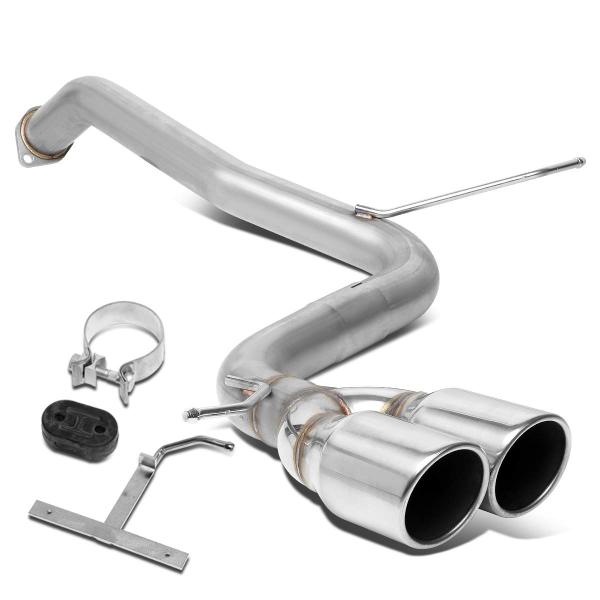 商品名:  Auto Dynasty 3.5 Inches Dual Rolled Muffler Tip Axleback Catback Exhaust System Compatible with 2008-2015 Scion xB...