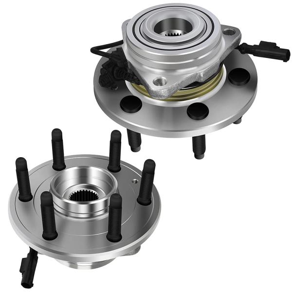 商品名: ECCPP フロントホイールベアリングハブアセンブリ 2007-2012 キャデラックエスカレード、シボレーアバランチ、シルバラード1500、サバーバン1500、タホ - W/ABS - 515096 ECCPP Front Wh...