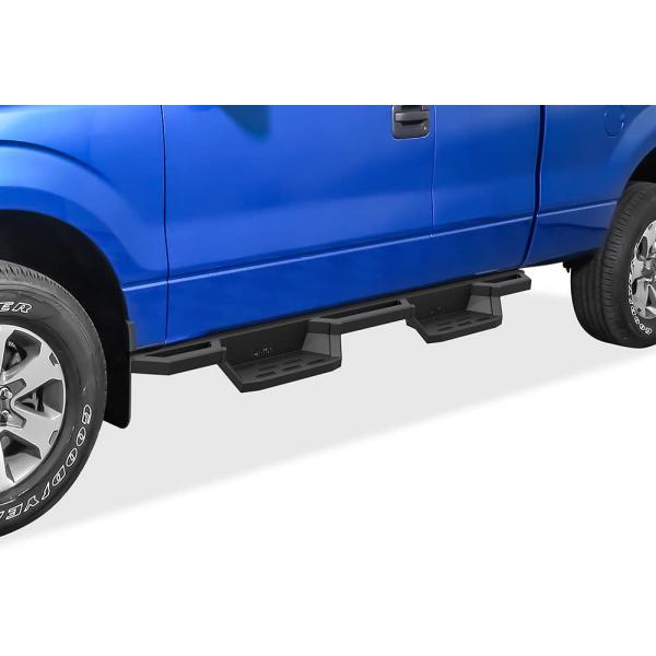 商品名: APS アルミニウム ドロップステップ ランニングボード フォード F150 スーパーキャブ対応 APS Drop Steps Running Boards Compatible with Ford F-150 2004-2014...