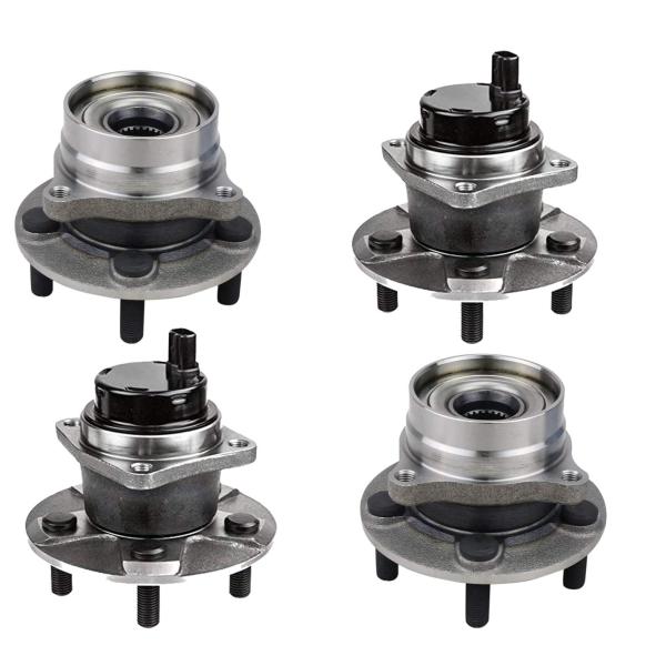 商品名:  Bode-man 4PC Front and Rear Wheel Bearing &amp; Hub Assemblies for 2004-2009 Toyota Priusブランド: Bode-man高さ: 17.78cm...