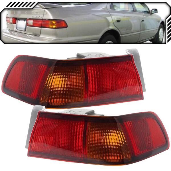 商品名:  EPIC LIGHTING OE Style Halogen Tail Lights Assembly Replacement for TOYOTA 97-99 CAMRY [ TO2800124 TO2801124 81560...