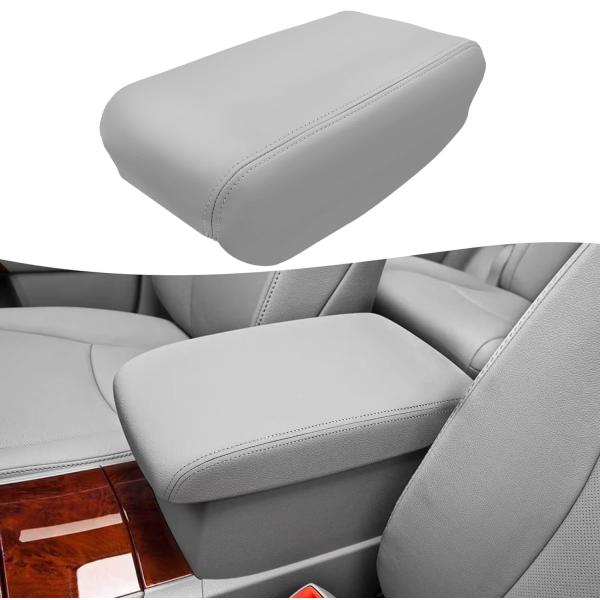 商品名:  KBH Center Console Armrest Upholstery for Toyota Highlander 2008-2013, Vinyl Leather, Middle Console Lid Replaceme...