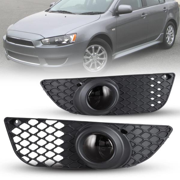 商品名:  Front Bumper Fog Driving Light Assembly OEM Replacement Series for 2007-2014 Mitsubishi Lancer (not fit EVO &amp; ...