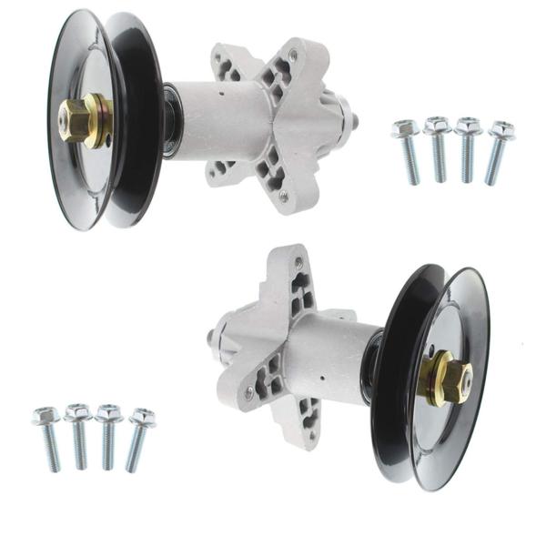 商品名:  labwork 2 Pack Spindle Assembly Replacememt for MTD Replacememt for Cub Cadet Replacememt for 918-0671B 918-04608A...