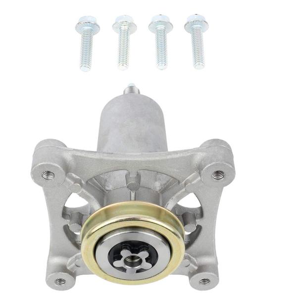 商品名:  CCIYU Lawn Mower Spindles Assembly with 4-hole Deck fits for AYP, for Craftsman, for Husqvarna 187292 192870ブランド: ...