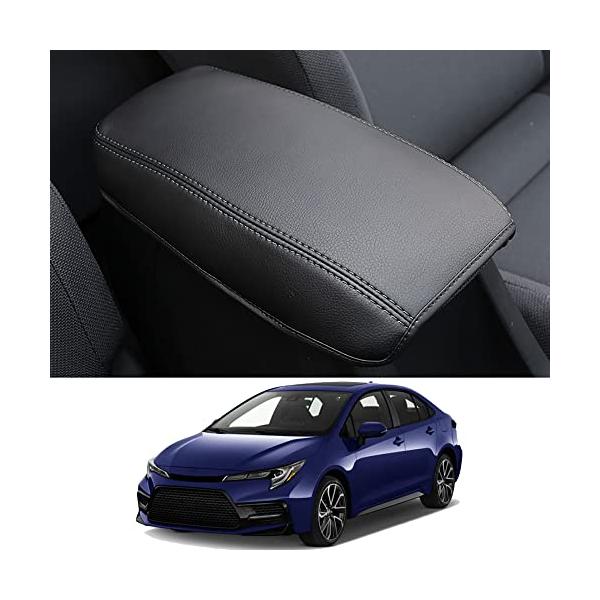 商品名:  Behave Car Armrest Cover,Fit for Toyota Corolla 2019-2024 Accessories Leather Center Console Pad Car Armrest Box P...