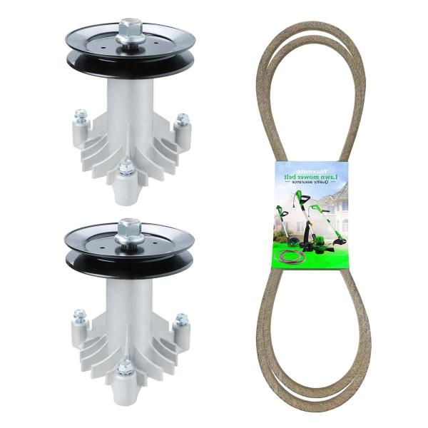 商品名: 130794 スピンドルリビルドキット 職人 プーラン ハスクバーナ スピンドル2個 532130794 プーリー 2個 129861 1535 21546127 95 1/2インチ デッキベルト 21547027 215470 ...