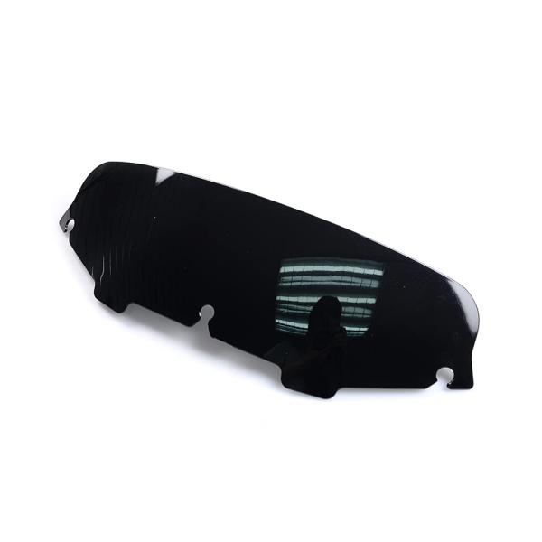 商品名:  4" Black Round Batwing Windshield Windscreen Wind Splitter Compatible for Harley Davidson Touring Street Glide Ele...