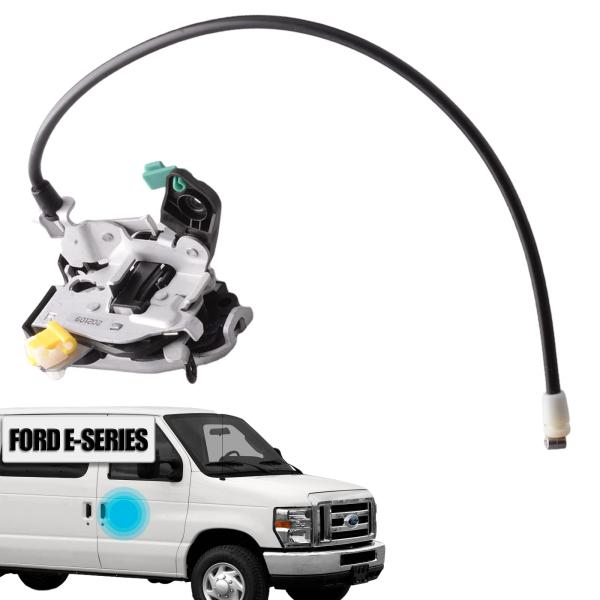 商品名: Unikpas 助手席ドアラッチアセンブリ 1996-2019 Ford E150 E250 E350 Econoline Van フロント右ドアロックラッチ 交換パーツ 6C2Z1521812A Unikpas Passenge...