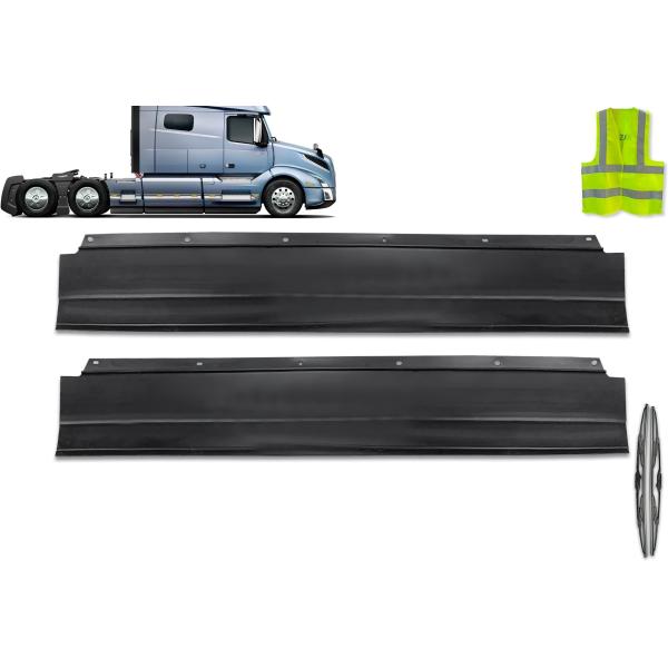 商品名:  KOZAK Middle Center Fairing Panel Extension PAIR compatible with Volvo VNL 2018 and newer Left Driver Side and Rig...