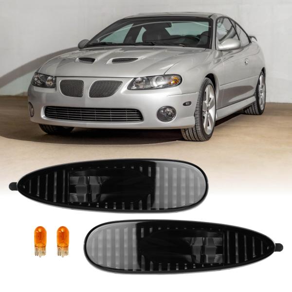商品名:  USR 04-06 GTO Side Marker Lights - Smoke Front Bumper Sidemarkers Lamps Set (Left + Right) Compatible with 2004-20...