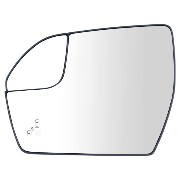 商品名: TRQ 外装サイドビュードアミラー ガラススポッター 加熱死角LH フォード用 TRQ Exterior Side View Door Mirror Glass Spotter Heated Blind Spot LH for F...