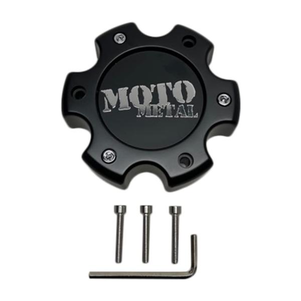 商品名: Moto Metal Wheels 306B1396HYB003 845L140-2 サテンブラック センターキャップ Moto Metal MOTO CAP CHROME 6X135 - RED OVAL LOGO - 845L...