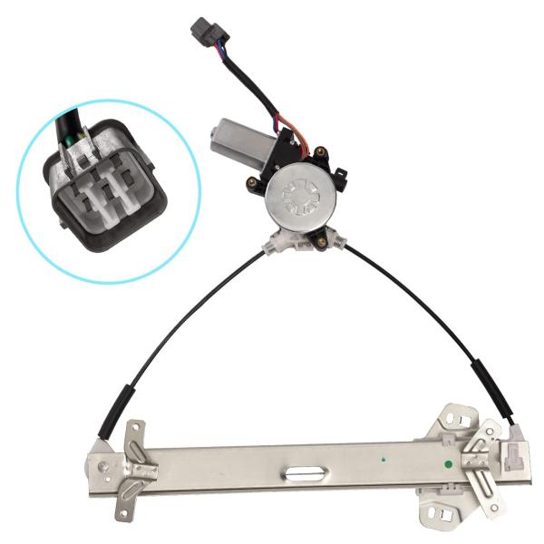 商品名: TUCAREST 741-304 フロント左パワーウィンドウリフトレギュレーター モーターアセンブリ付き (ドライバー側;クーペ2ドアのみ) 2003 2004 2005 2006 2007 ホンダ アコード [# 72250SD...