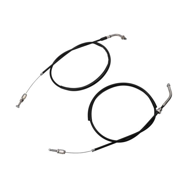 商品名: Carbpro スロットルケーブル プッシュ&amp;プルセット ホンダ CB350 CL360 CB400 CB550 CB750 FT500用 Carbpro Throttle Cable Push &amp; Pull Se...