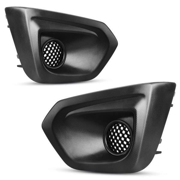 商品名: YITAMOTOR フォグライト 12-14 2012 2013 2014 スバル インプレッサ フォグランプ 交換用 マット ブラック フォグライトカバー インサートグリル付き 交換用 左右フォグランプベゼル YITAMOTOR...