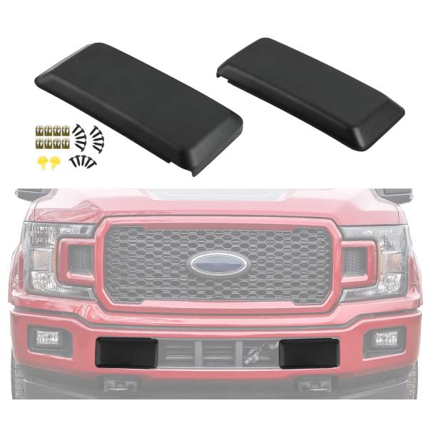 商品名: OKPARZ バンパーガードパッド バンパーキャップカバー 交換用 OKPARZ Replacement for Front Left Driver &amp; Right Passenger Side Bumper Guard ...