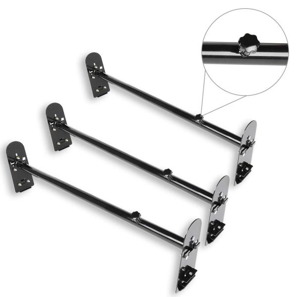 商品名:  ROADFAR Universal 35.5"-63" Van Roof Mount Full Size Steel Ladder Rack for Express 2500 for E-250/350 for Savana w...
