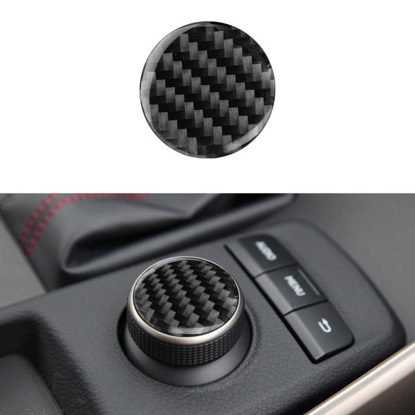 商品名:  YAMUDA Compatible with Center Console Large Screen Knob Trim Cover Sticker Carbon Fiber Interior Accessories for L...