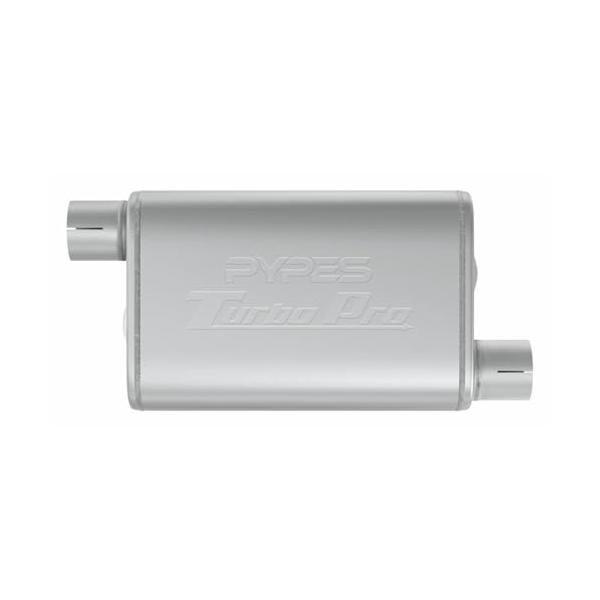 商品名: Pypes Performance Exhaust MVT16: Turbo Pro マフラー 3.0インチ オフセットインレット/オフセットコンセント マルチ Pypes Performance Exhaust MVT16: T...