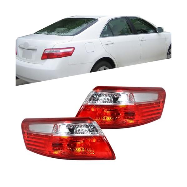 商品名: labwork LH+RH テールライト 交換用 2007 2008 2009 トヨタ カムリ リアアウターテールライト ランプ アセンブリ 左側+右側 (ドライバー+助手席) LH RH Tail Lights Replacem...
