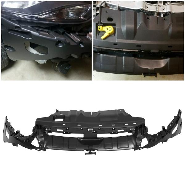 商品名: HECASA バンパーサポートブラケット 2012-2014 フォード フォーカス アッパーフロントバンパーマウントカバー 交換用 CP9Z17C897A FO1065105用 ブラック HECASA Bumper Support...