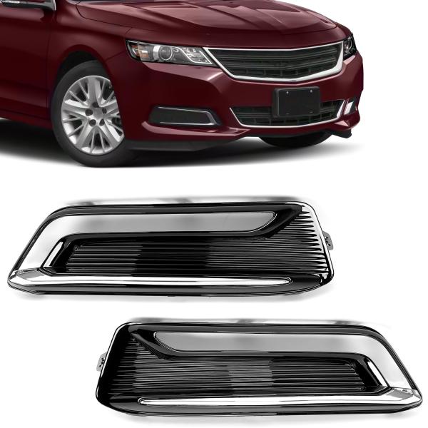 商品名: HECASA ペアフォグライトベゼル 2014-2020 Chevrolet Impala対応 HECASA Fog Light Bezel Compatible with 2014-2020 Chevrolet Impala F...