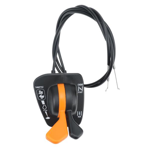 商品名:  Carbman Throttle &amp; Choke Cable for John Deere GY20948 155C 190C Twin Control Handles LA120 LA130 LA140 LA145 L...