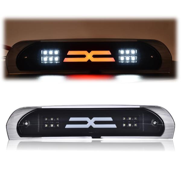 商品名:  G-PLUS LED Third Brake Light Compatible With 02-09 Dodge RAM, 3RD LED Bar Brake/Cargo Light,Type X (Smoky lens Bla...
