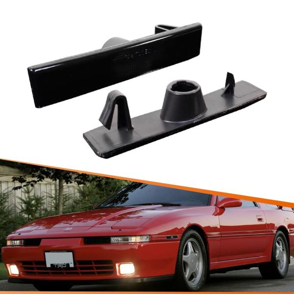 商品名:  ADIIL 4PCS Full LED Front&amp;Rear Bumper Side Marker Light Kit Compatible With 1986-1989 Toyota Celica, Replace O...