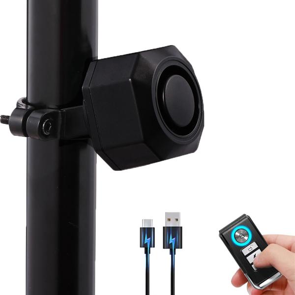 商品名:  Mengshen Rechargeable Bike Alarm with Remote Control Wireless Anti-Theft Burglar Siren Motion Sensor 110 dB Waterp...