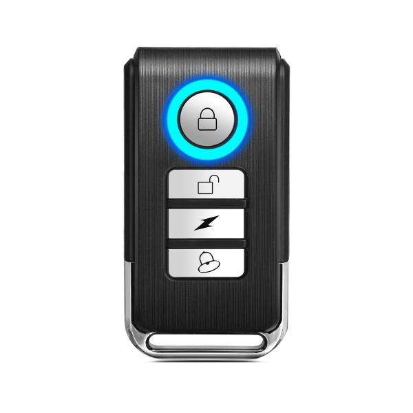 商品名: Wsdcam リモートコントロール キーフォブ 交換用 ワイヤレス 盗難防止 アラーム バイク アラーム バイク アラーム テールライト (V4) WSDCAM Remote Control Key Fob Replacement...