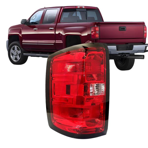 商品名: labwork 運転席側テールライト 交換用 2014-2015 シルバラード 1500 2500HD 3500HD 2015 シエラ 2500HD 3500HD ピックアップトラック リアテールライト ブレーキランプアセンブリ ...
