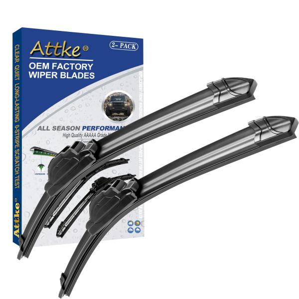 商品名: 26" + 18" OEM Quality Front Windshield Hook Wiper Blades OE Original Style (Set of 2) ATTKE OEM Quality Front Winds...