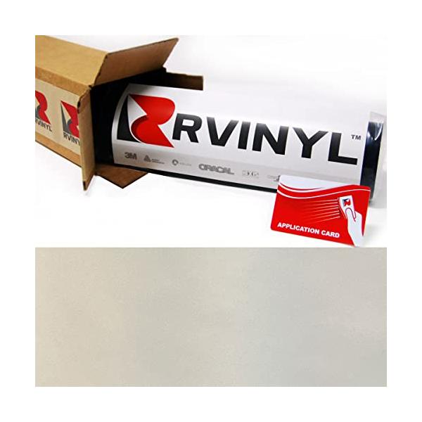 商品名:  Rwraps Pearlescent Vinyl Car Wrap Film Sheet Roll with Air Release Technology - 5ft x 1ft, Satin Whiteブランド: Rvinyl...