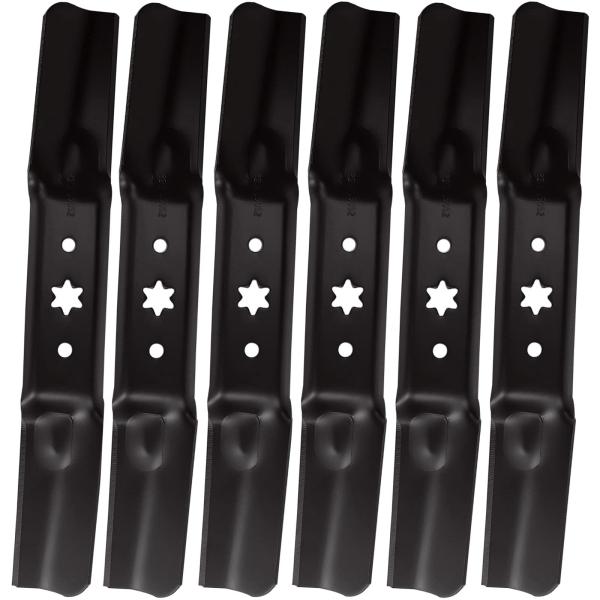 商品名:  Autsurles 942-05052A 2-in-1 Blades 6 Pack Mower Blade for Craftsman/Cub Cadet/MTD/Troy Bilt 742-05052A RZT 34 S50 ...