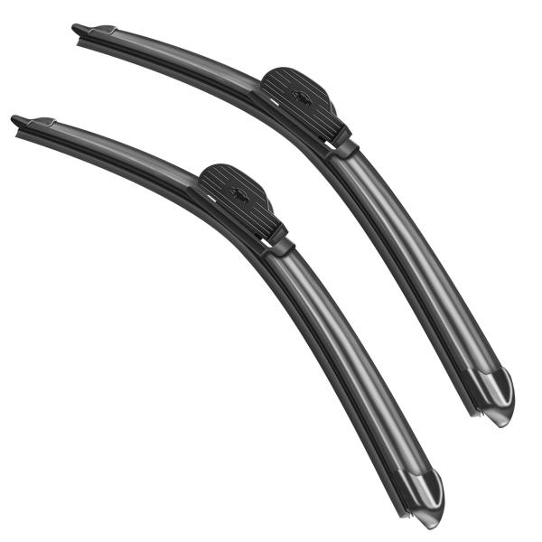 商品名:  Wiper Blades 22" + 22" Replacement for Windshield Wiper Blades Car Front Window Wiper Blades (set of 2) 22 Inch + ...