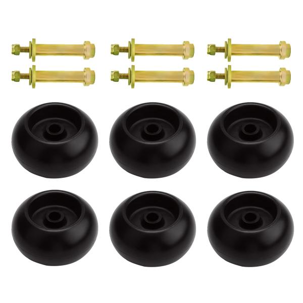商品名:  Deck Wheel Kit Fits for Bad Boy 022-5234-98 018-0010-00 Exmark 103-4051 103-7263 Husqvarna 539102643 Toro 1-603299...