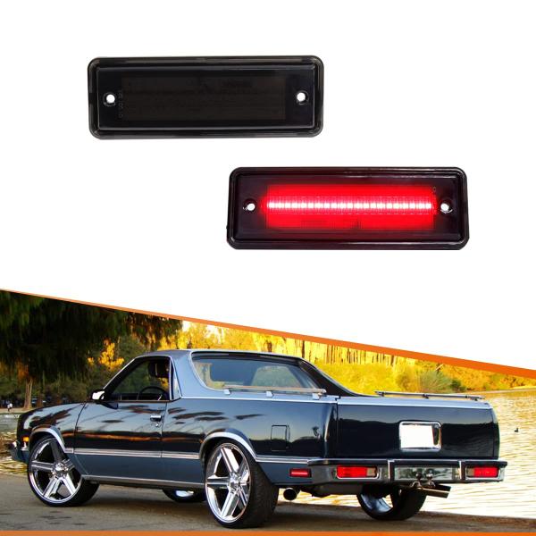 商品名: ADIIL スモークレンズ レッドLED リアバンパーサイドマーカーライト 1978-1987 シボレー エル カミノ GMC Caballero対応 OEM リアサイドマーカーランプ交換用 ADIIL Smoked Lens R...