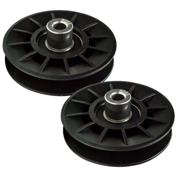 商品名:  MaxLLTo 2 Pack Replacement 194326 532194326 Mower Composite V-Idler Pulley for AYP C20H42YT PB19542LT PB19546LT PB...
