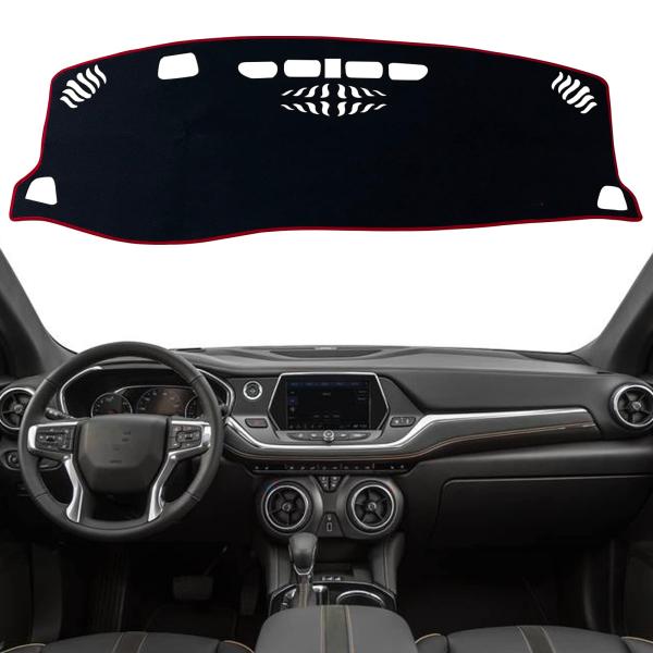 商品名:  KEEGTBOX Dash Mat Cover Custom Interior Center Console Compatible with Chevrolet Blazer SUV 2019 2020 2021 2022 Da...