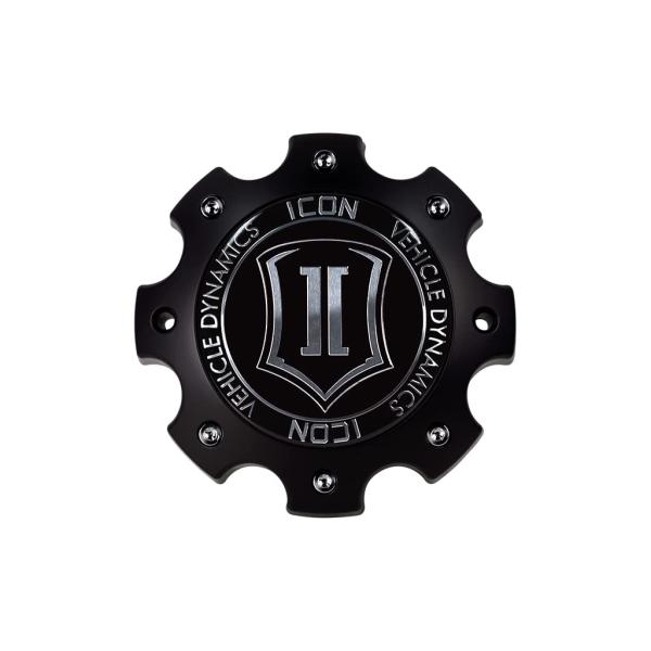商品名: Icon Vehicle Dynamics RW-170 アイコン合金 - シールド/アルファ センターキャップ - 8 X 6.5/8 X 170 ICON Alloys Center Cap for 17 Alpha &amp...