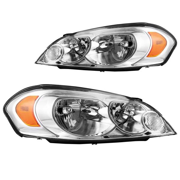 商品名:  MARSFLUX Headlight Assembly Set Pair, Compatible with 2006-2013 Impala,2014-2016 Impala Limited,2006-2007 Monte Ca...