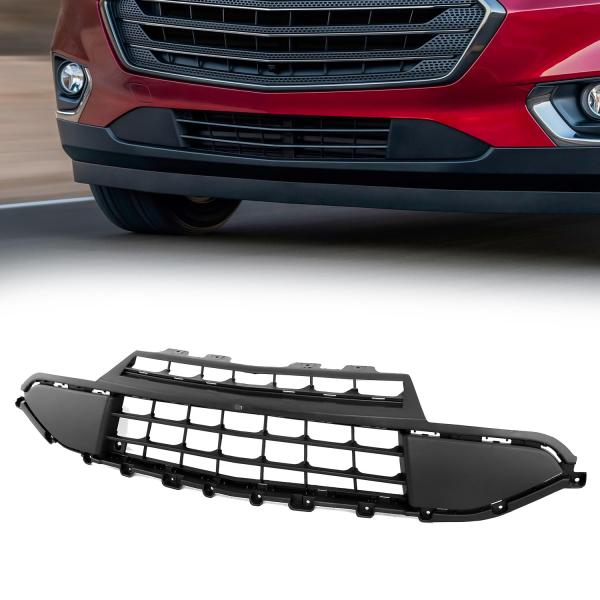 商品名: KARPAL バンパーフロントグリル下部 2018-2020 シボレー トラバース 84402021に対応 KARPAL Bumper Front Grille Grill Lower Compatible with 2018-2...