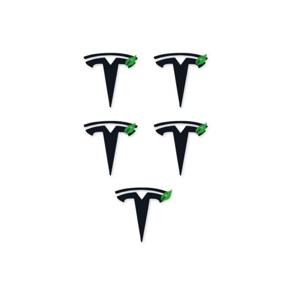 商品名:  CoolKo Center Cap Wheel Rim Logo T Emblem Decals Stickers 5 Pieces Compatible with Tesla Model S X 3ブランド: CoolKo商品...
