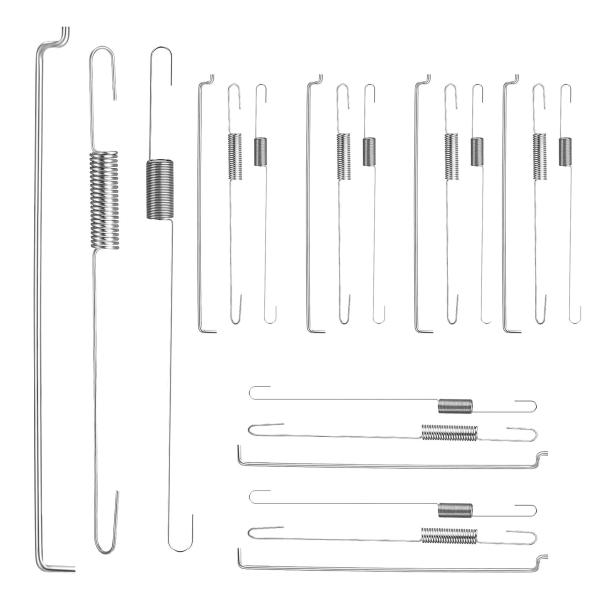 商品名: 21個 168F スロットルリターンスプリングリンケージキット ガバナーコネクティングロッド 速度制御スプリング キャブレター詰め合わせ分類リンクセット GX160/ GX200/ 170F/ GX210 (KLI)対応 21PC...