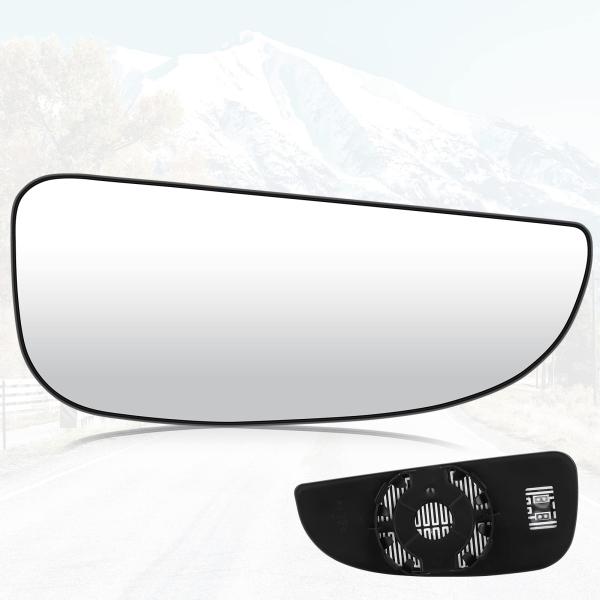 商品名: Youxmoto 助手席右側加熱ミラーガラス 交換用 2014-2021 Ram Promaster 1500 2500 3500 サイドビュー 凸面 下部ミラーガラス リアホルダー付き 68413479AA交換用 Youxmot...