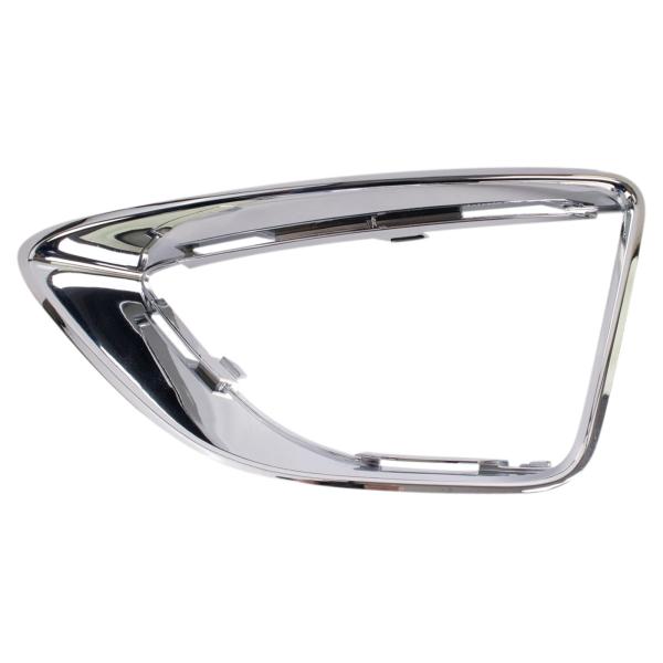 商品名: TRQ フロント左フォグライトベゼル 2010-2012 Ford Fusion対応 TRQ Front Left Fog Light Bezel Chrome Drivers Side Compatible with 2010-...