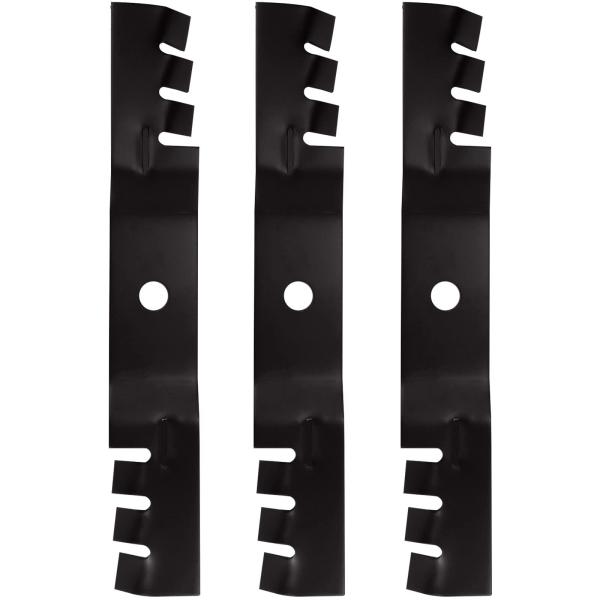 商品名:  Autsurles Lawn Mower Toothed Mulching Blades Replace for Scotts John Deere M113517 M115495 48 inch Decks Lesco 051...