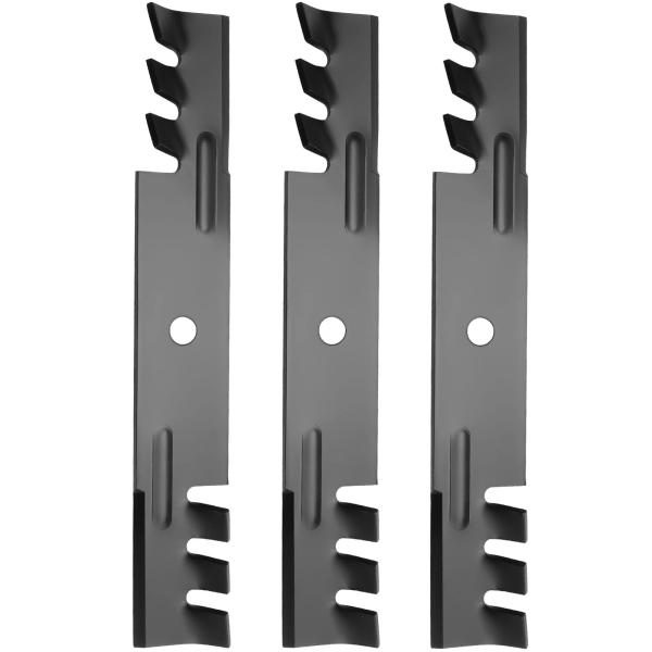 商品名: Autsurles 芝刈り機 歯付きマルチングブレード 交換用 John Deere M41967 AM31100 46インチ デッキ F510 F525 LT166 STX46 214 216 240 245 260 265 2...
